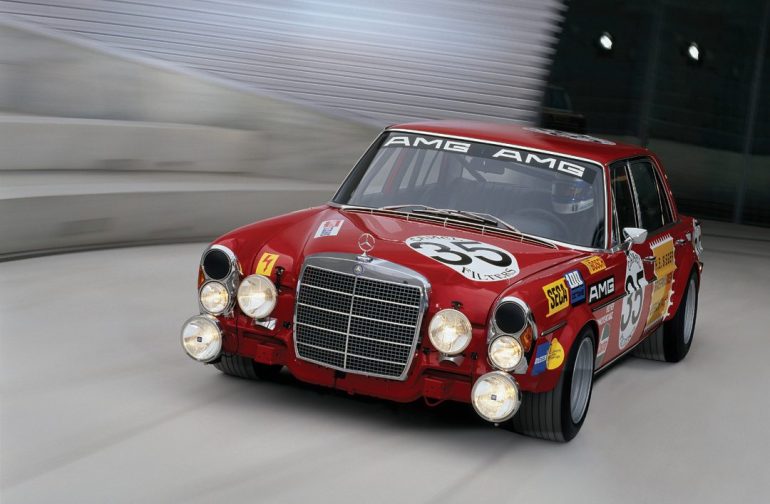 1969 Mercedes-Benz 300 SEL 6.8 AMG - Red Giant