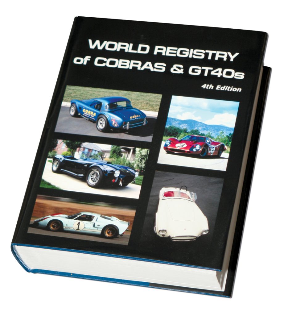 [Book Review] World Registry of Cobras and GT40s – 4th Edition