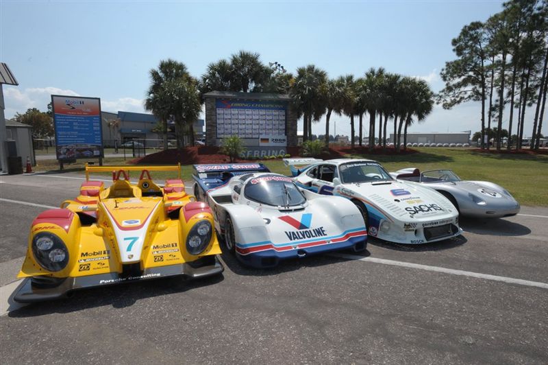 Porsche Celebrates 12 Hours of Sebring Winners
