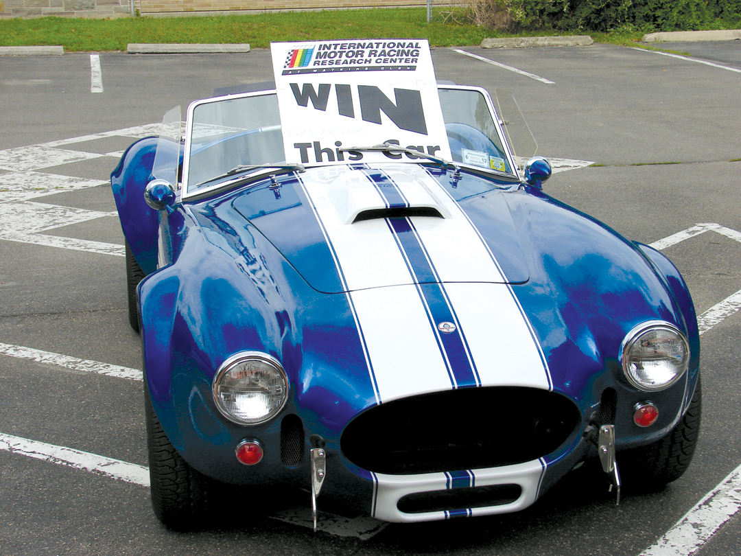 Cobra Replica is IMRRC Raffle Car