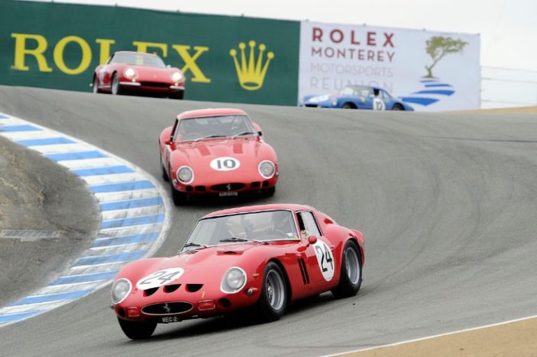 Monterey Motorsports Reunion 2011 - Ferrari 250 GTO Race Photos & Results