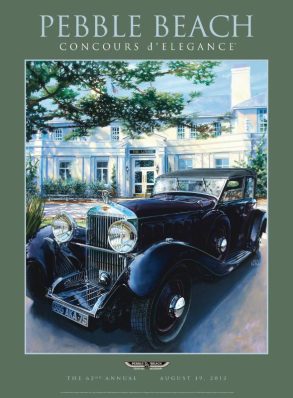 Posters Revealed for 2012 Pebble Beach Concours d'Elegance