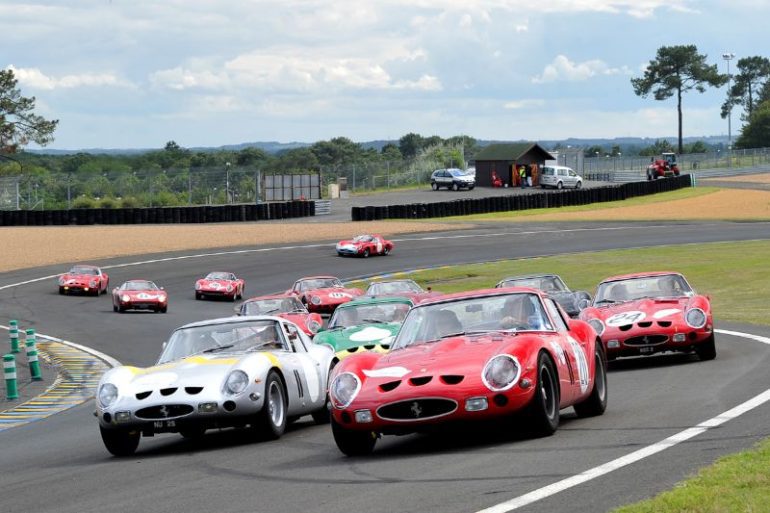 Ferrari 250 GTO Tour at Le Mans Classic - Photo Gallery