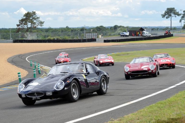 Ferrari 250 GTO Tour at Le Mans Classic - Photo Gallery