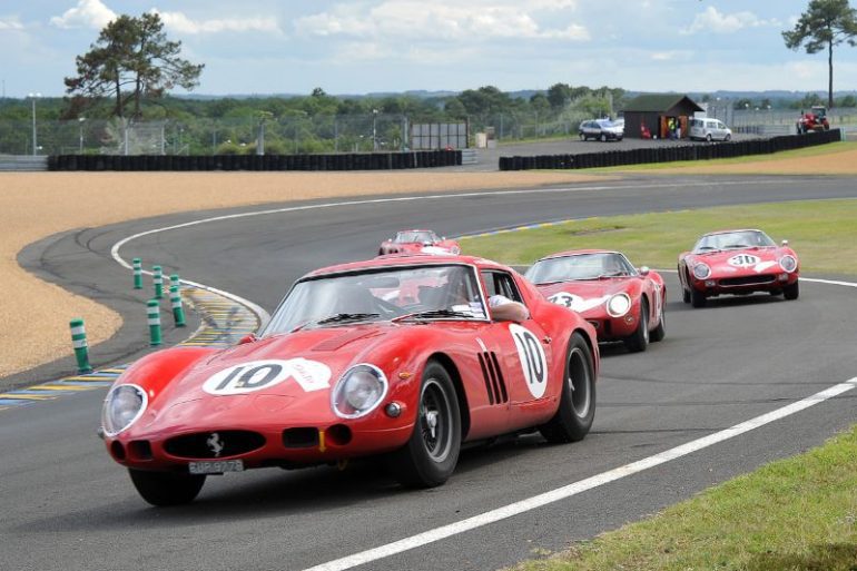 Ferrari 250 GTO Tour at Le Mans Classic - Photo Gallery