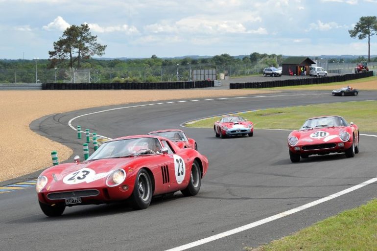Ferrari 250 GTO Tour at Le Mans Classic - Photo Gallery