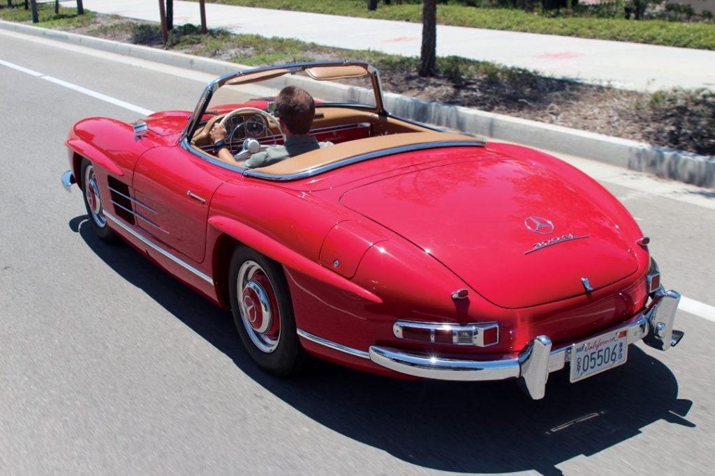 Wingless Gull – 1960 Mercedes-Benz 300 SL roadster