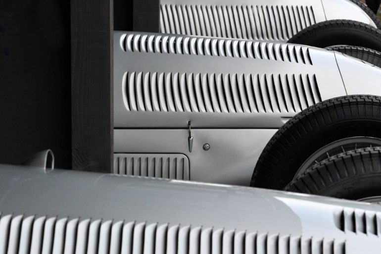 Silver Arrows at the Goodwood Revival 2012