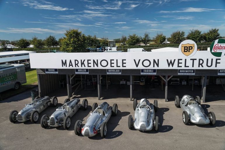 Silver Arrows at the Goodwood Revival 2012