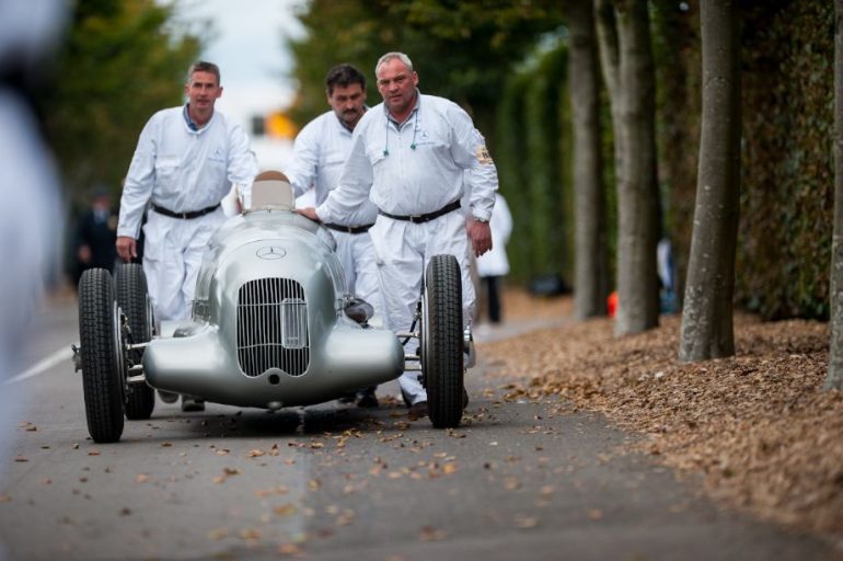 Silver Arrows at the Goodwood Revival 2012
