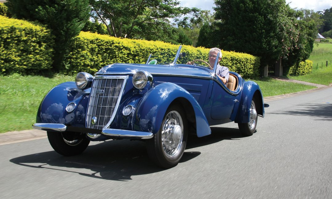 1937 Wanderer W25K Sports Roadster - Sibling Rivalry