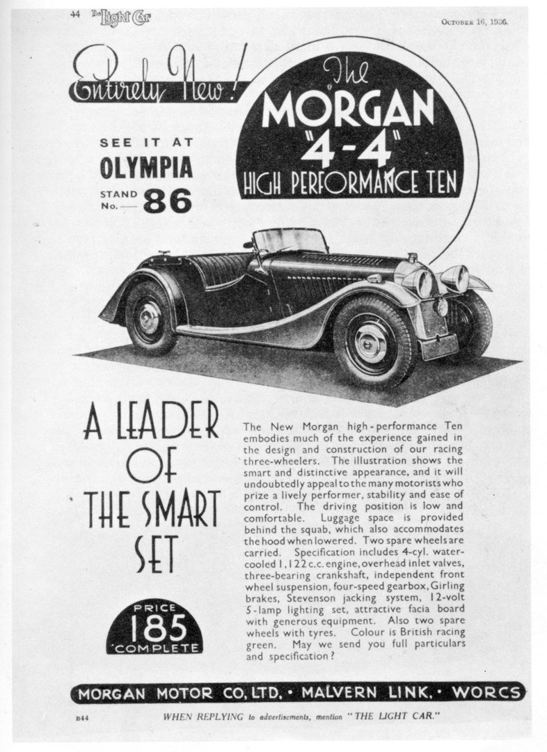 1949 Morgan 4/4 Series I (Chassis #1816)