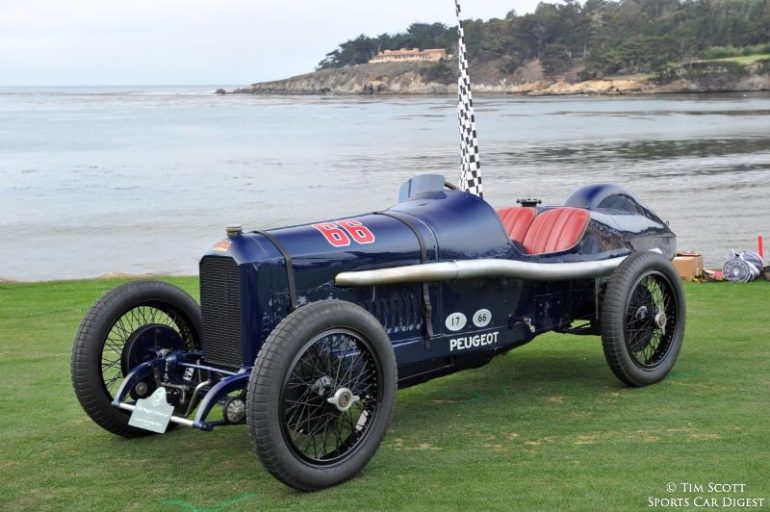 1914 French Grand Prix at Pebble Beach Concours 2014