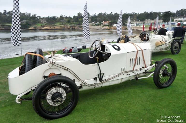 1914 French Grand Prix at Pebble Beach Concours 2014
