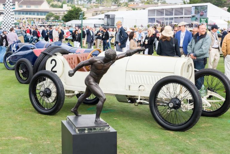 1914 French Grand Prix at Pebble Beach Concours 2014