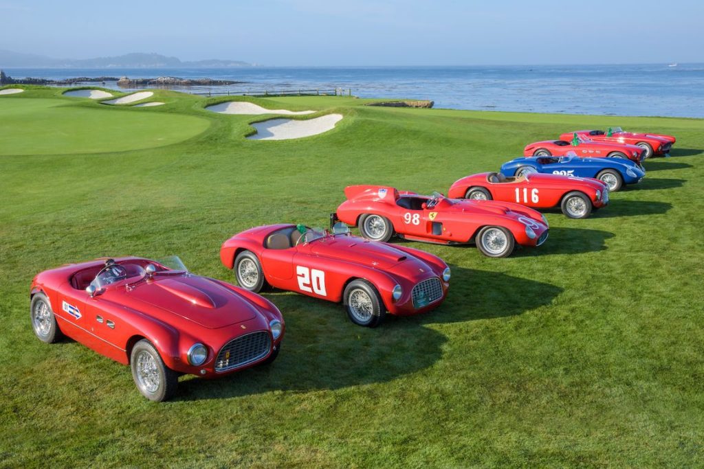 Ferraris in the Pebble Beach Road Races - Photo Gallery