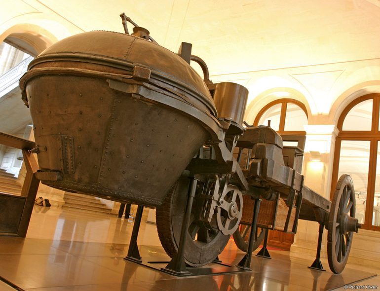 1769 Cugnot Steam Tractor