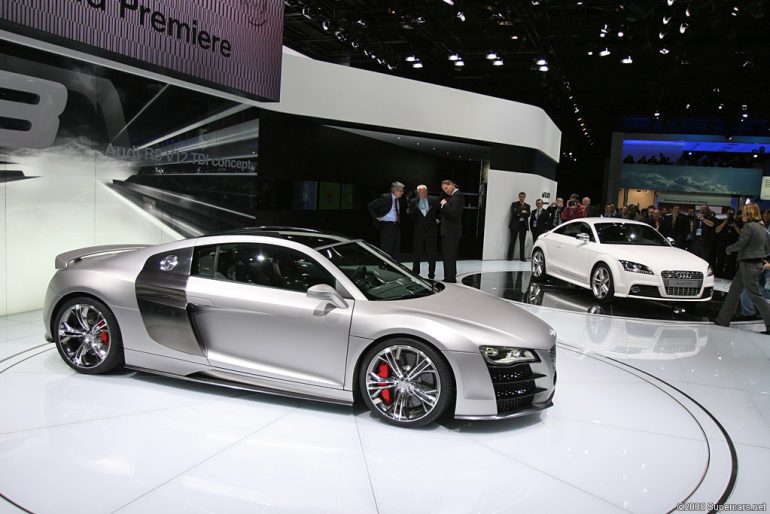 2008 Audi R8 V12 TDI Concept Image Gallery