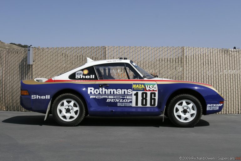 1984 Porsche 959 Rally Image Gallery