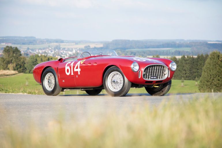Scuderia Ferrari 340 America at 2017 Bonhams Scottsdale Auction