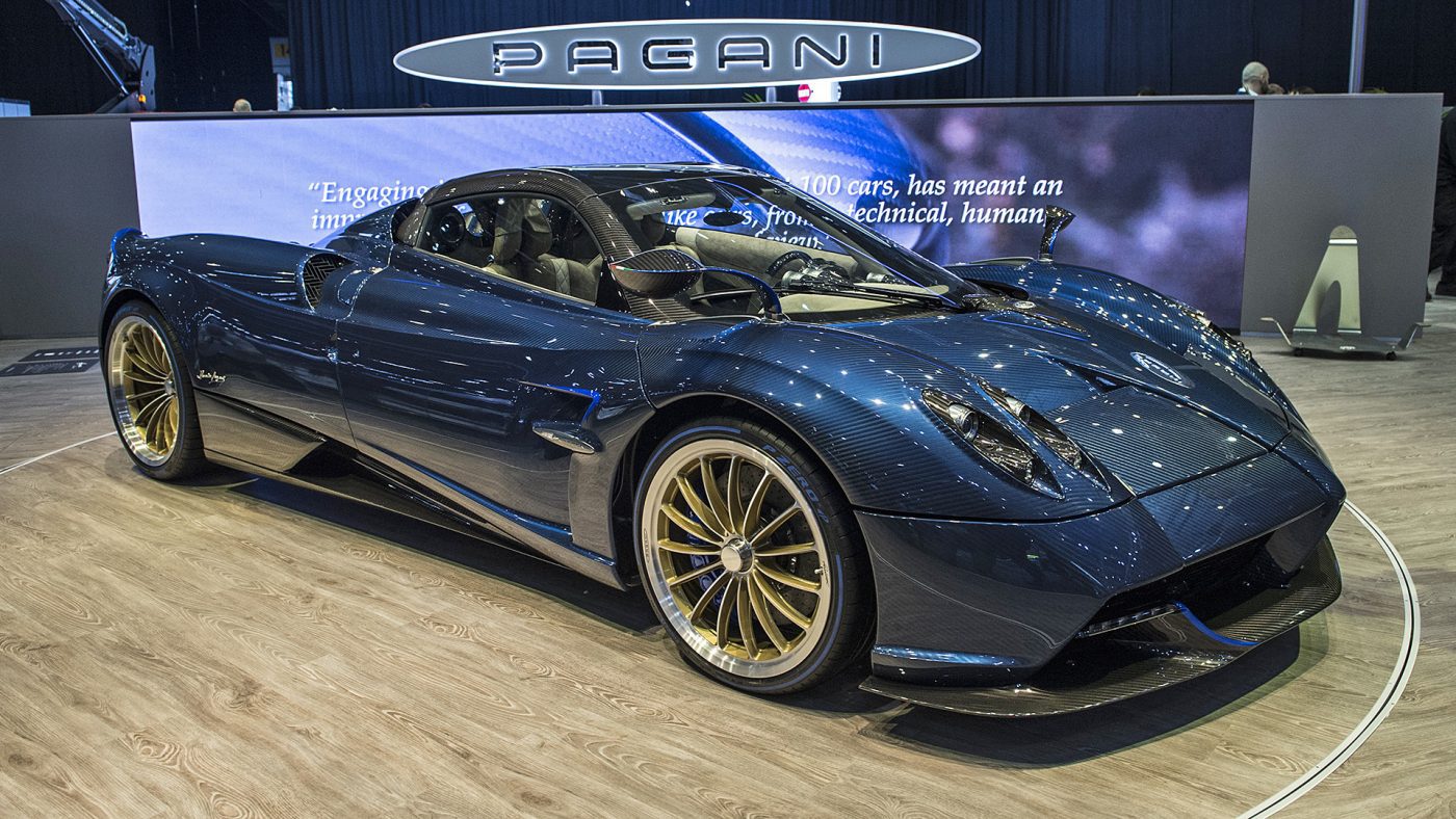 A New Pagani Huayra is Unveiled at Geneva Motor Show
