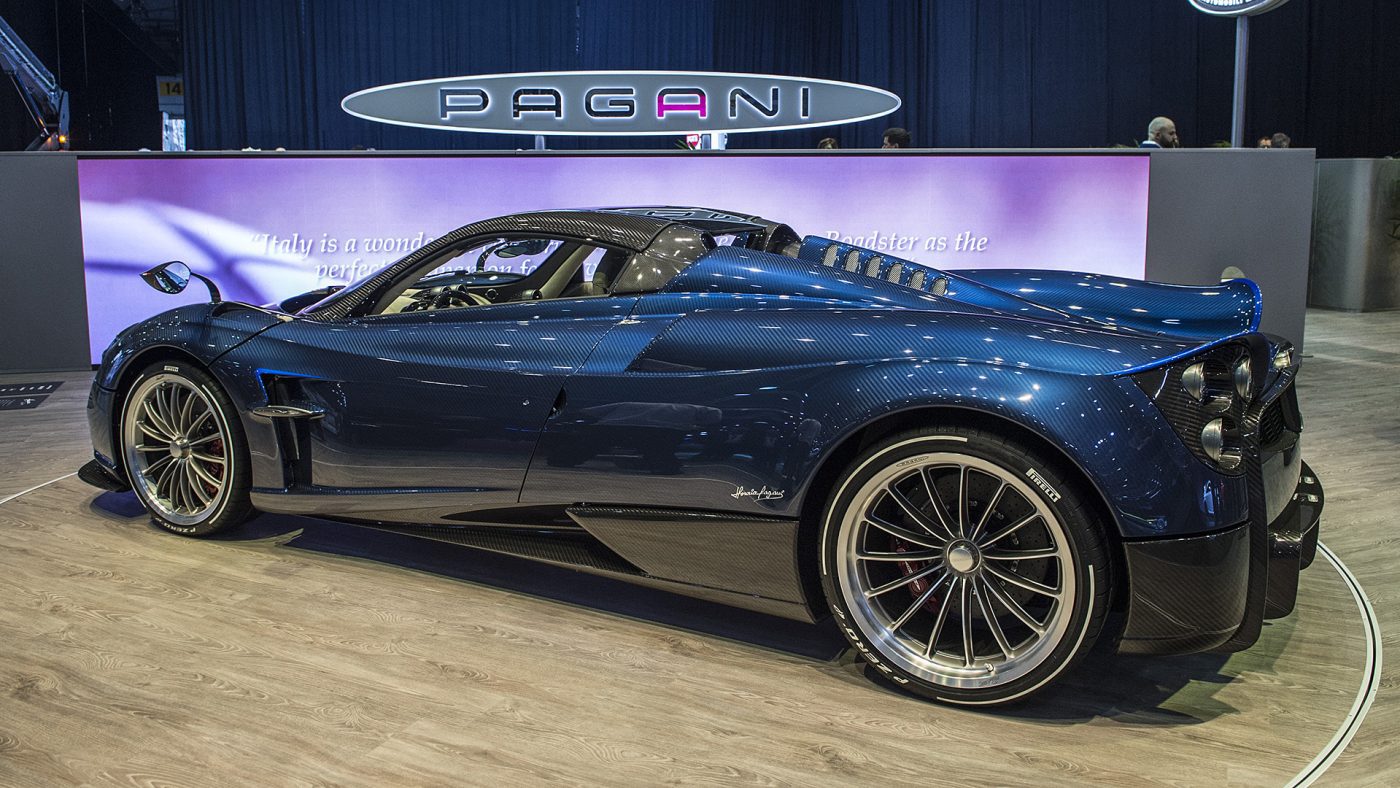 A New Pagani Huayra is Unveiled at Geneva Motor Show