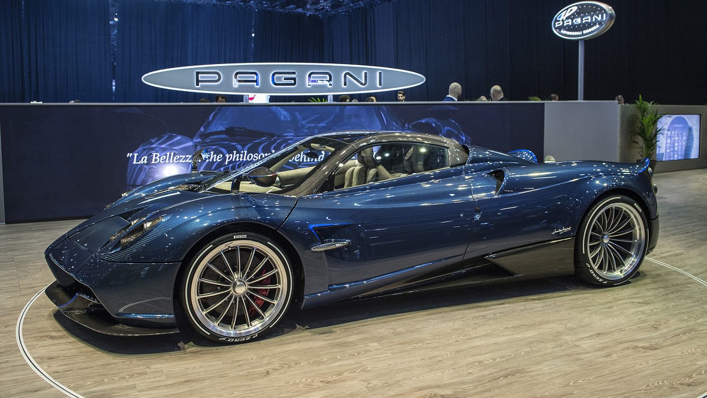 A New Pagani Huayra is Unveiled at Geneva Motor Show