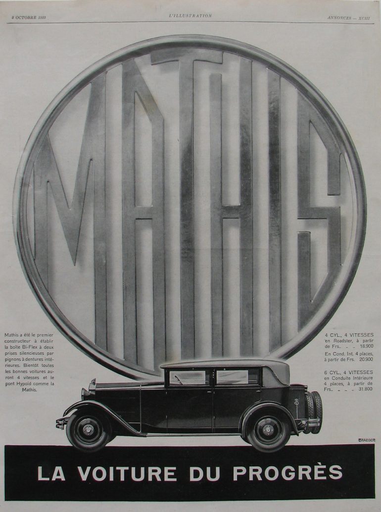 1946 Mathis VL 333 - The Marvelous, Mysterious Mathis