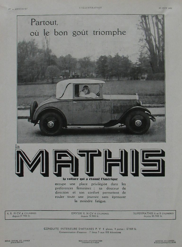 1946 Mathis VL 333 - The Marvelous, Mysterious Mathis