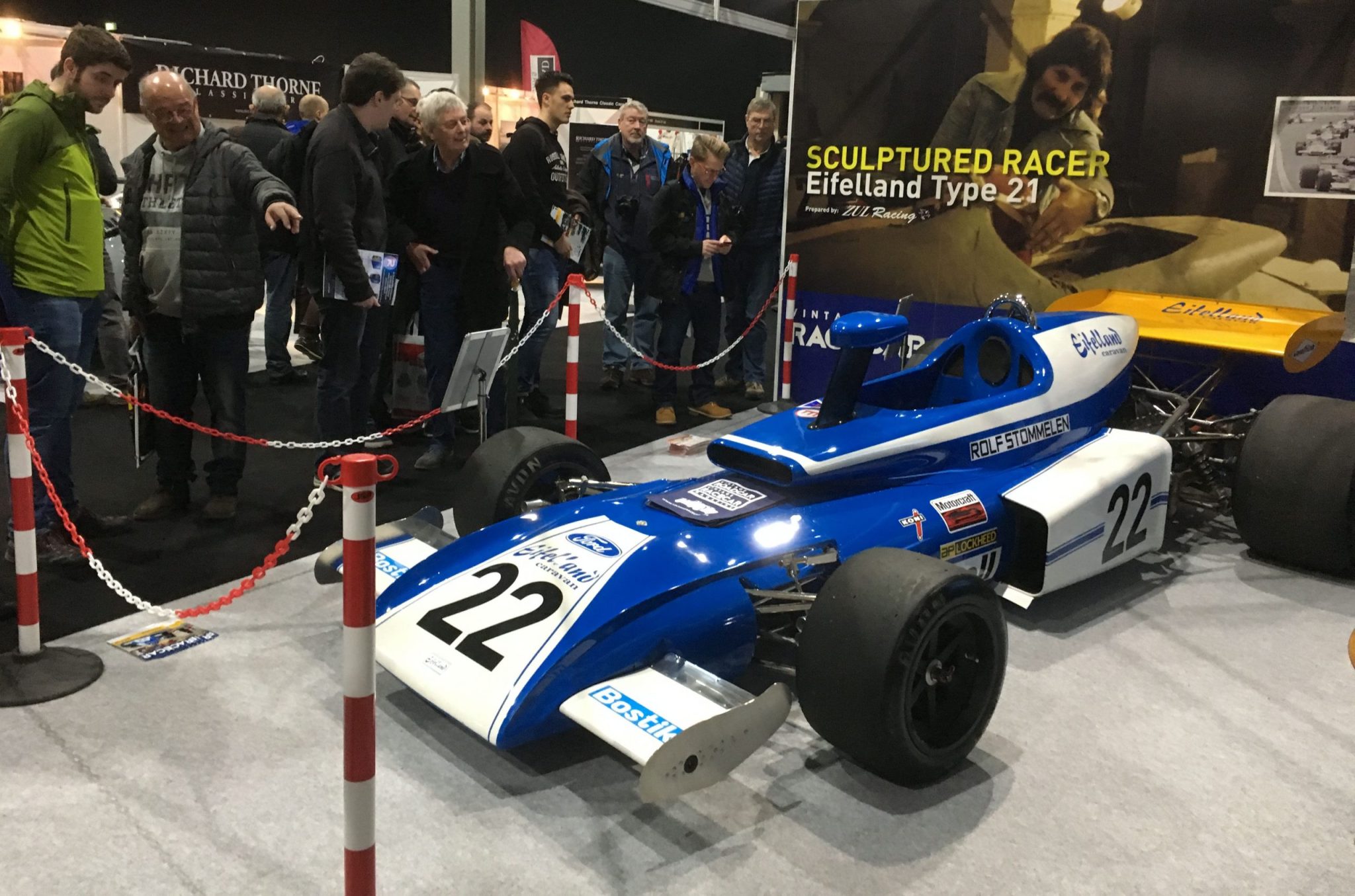 Eifelland stars on VR's Race Retro Stand