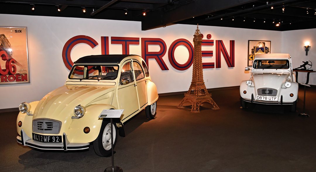 Citroën Exhibit at Mullen Museum
