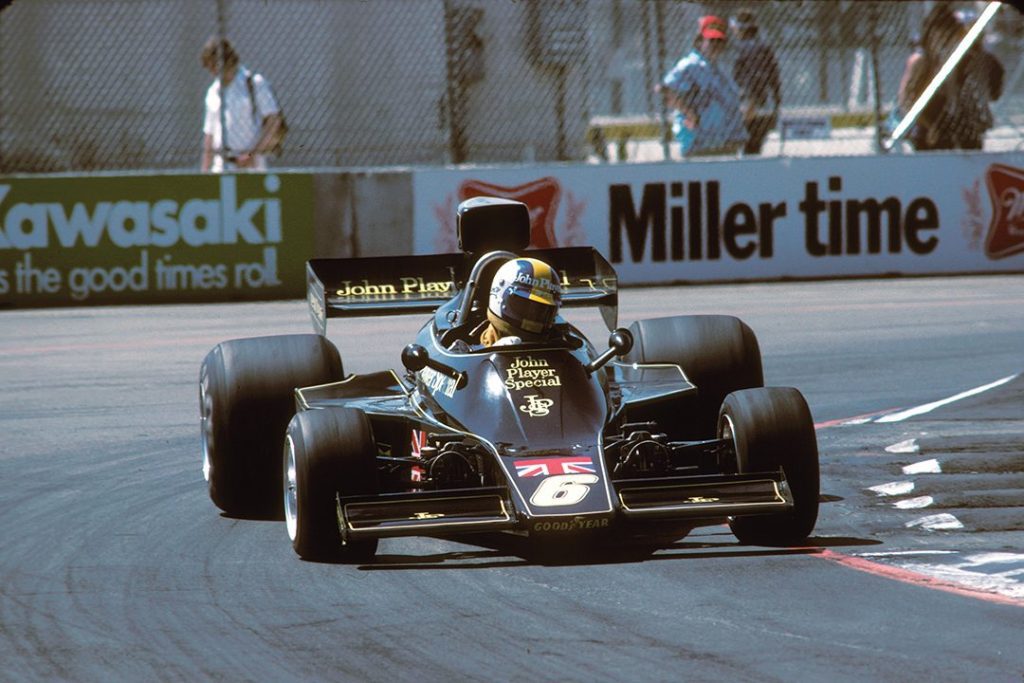 The JPS Lotus Ground-Effect GP Cars