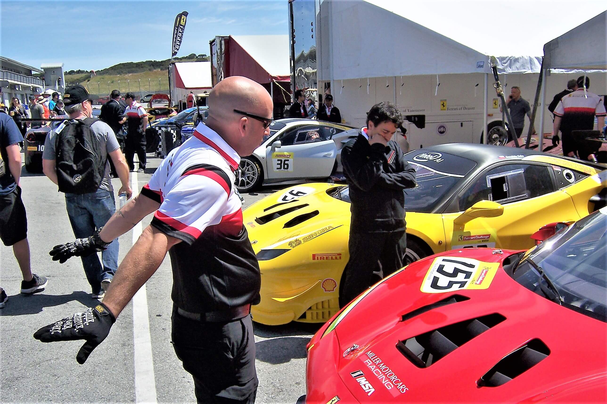 Ferrari Challenge WeatherTech Raceway Laguna Seca