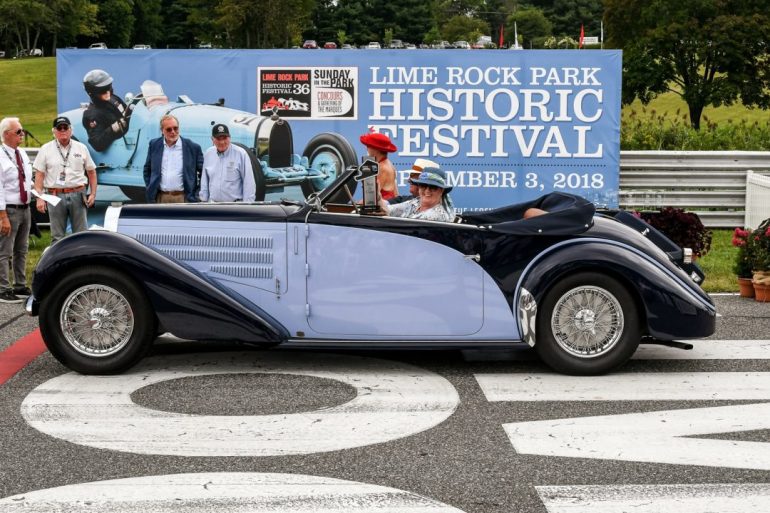 Lime Rock Historic Fall Festival (2018) - Ralph Lauren's Bugatti Best ...