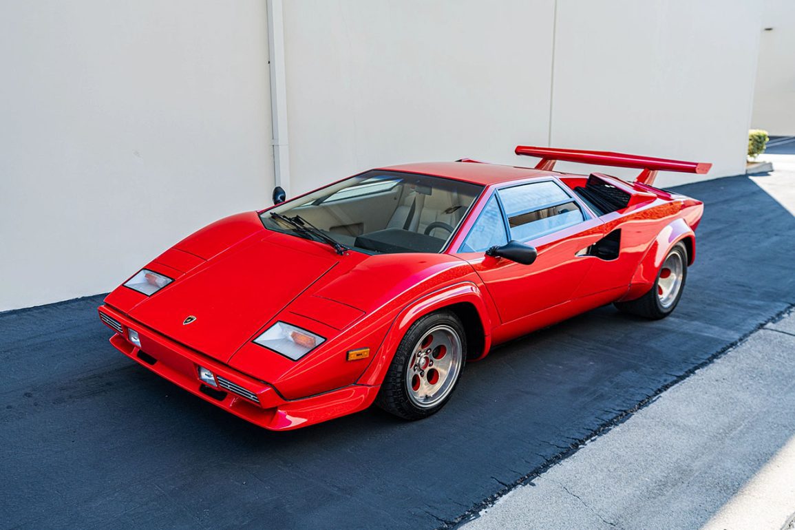 It might be a perfect time to buy a Lamborghini Countach