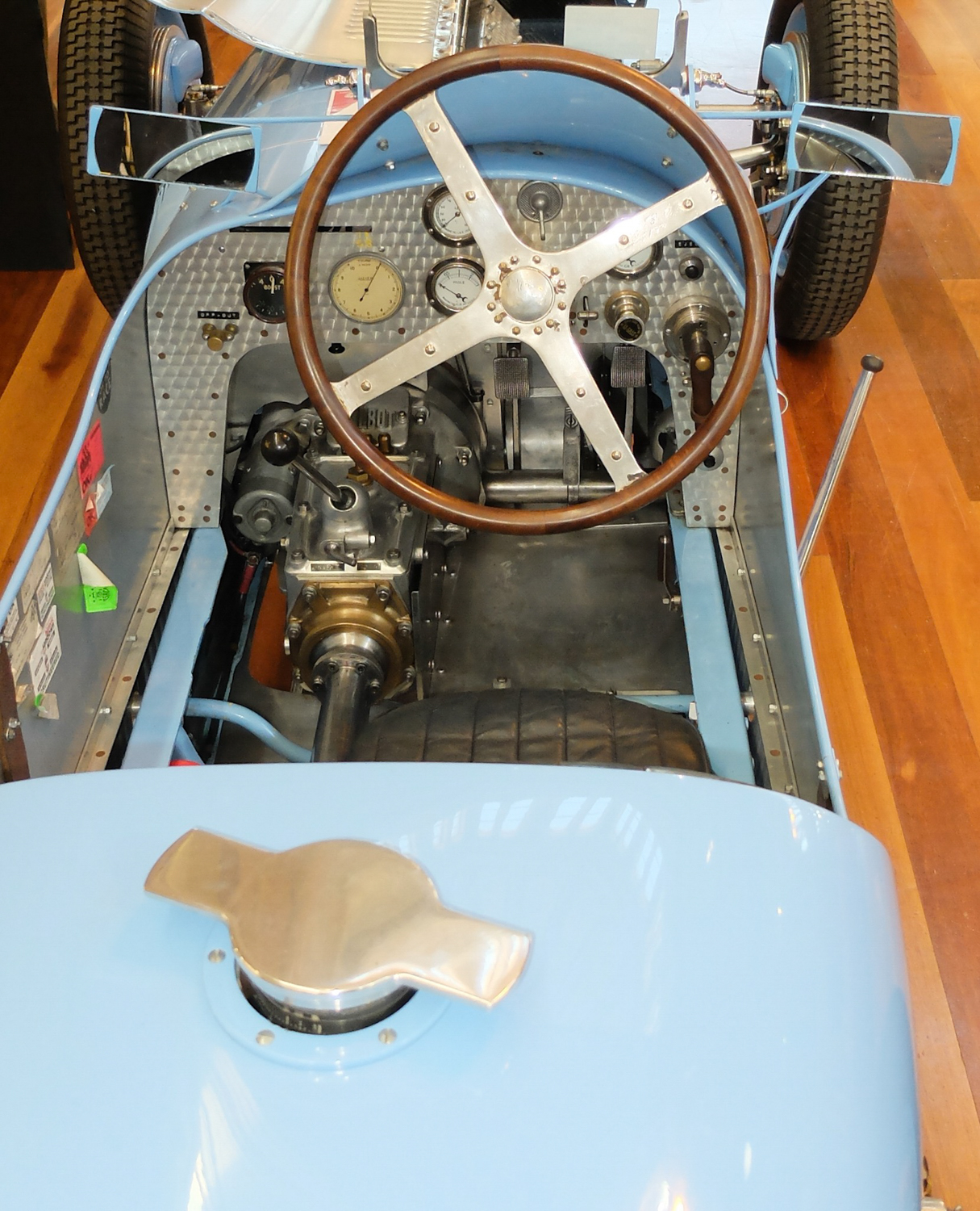 No creature comforts in the cockpit of this 1926 Talbot 700 Grand Prix ...