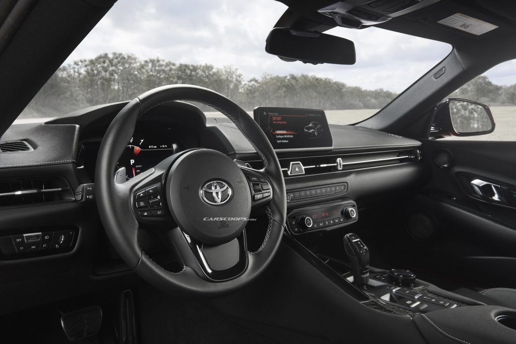 Say Hello to the Toyota Supra GR's Interior Before It's Officially Revealed