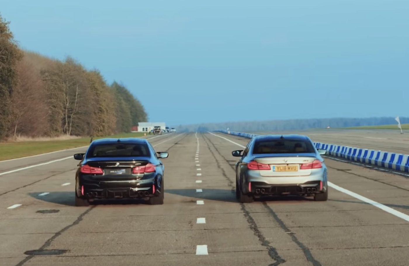 Watch the BMW M5 DMS and the BMW M5 Competition Pack Go Head-to-Head in ...