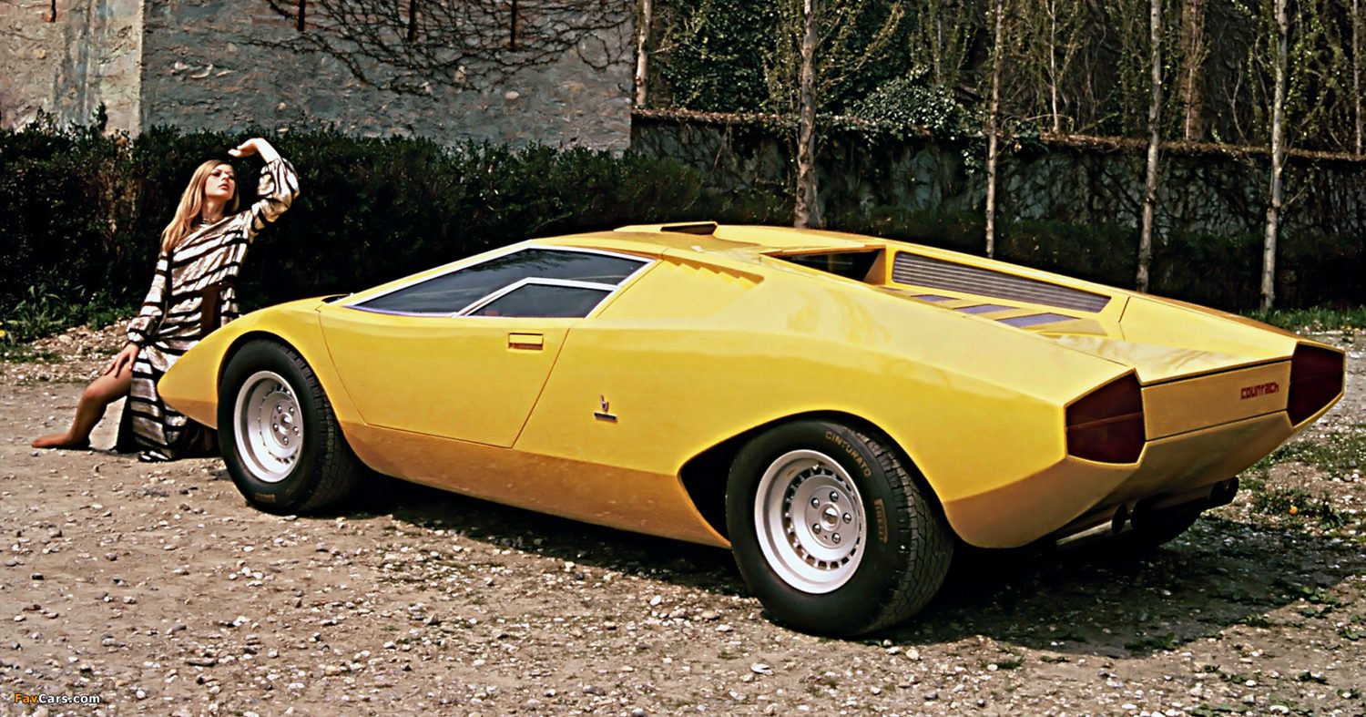 The Lamborghini Countach