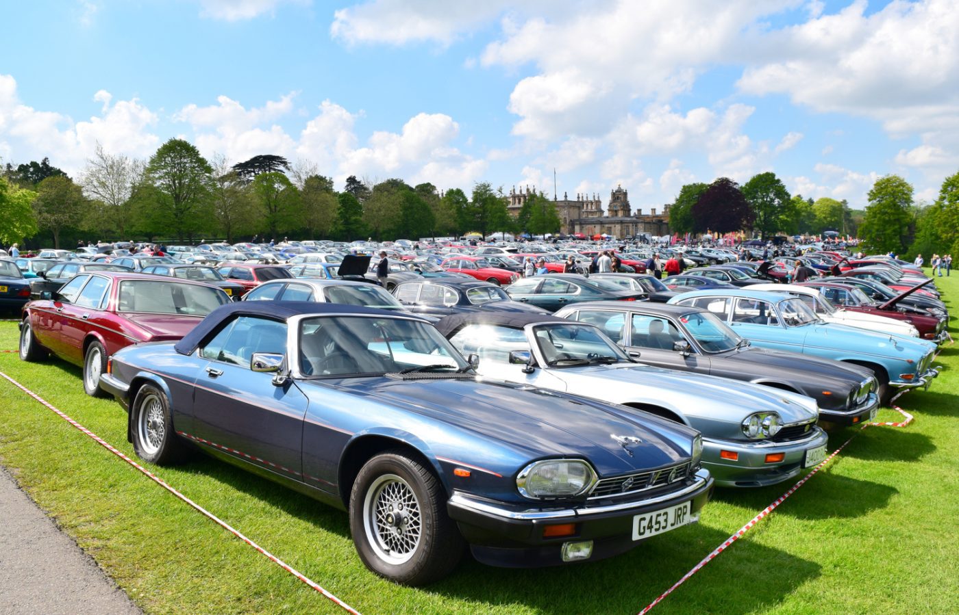 Summer Jaguar Festival at Blenheim Palace Reunites TWR Racing Team