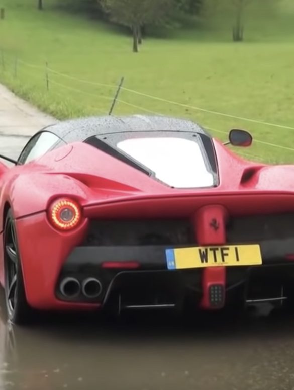 VIDEO: Watch a LaFerrari Get Wild in the Rain