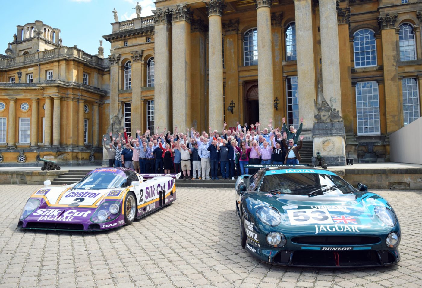 Summer Jaguar Festival at Blenheim Palace Reunites TWR Racing Team