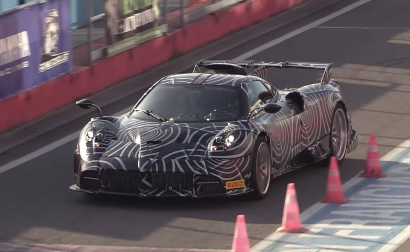 Watch Pagani Test the New Huayra Dragon Hypercar on an Italian Racetrack