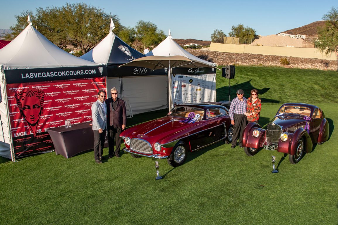Las Vegas Concours (2019) - Ferrari & Bugatti Win