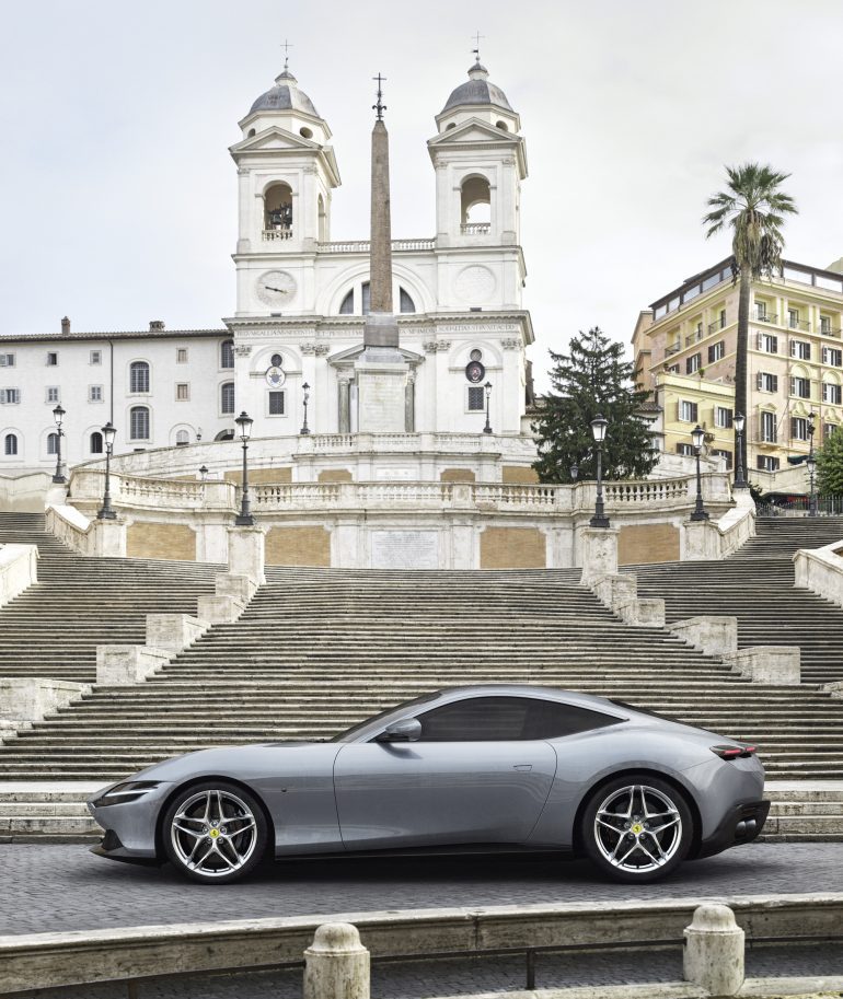 Ferrari Debuts the Roma With a Turbocharged V8