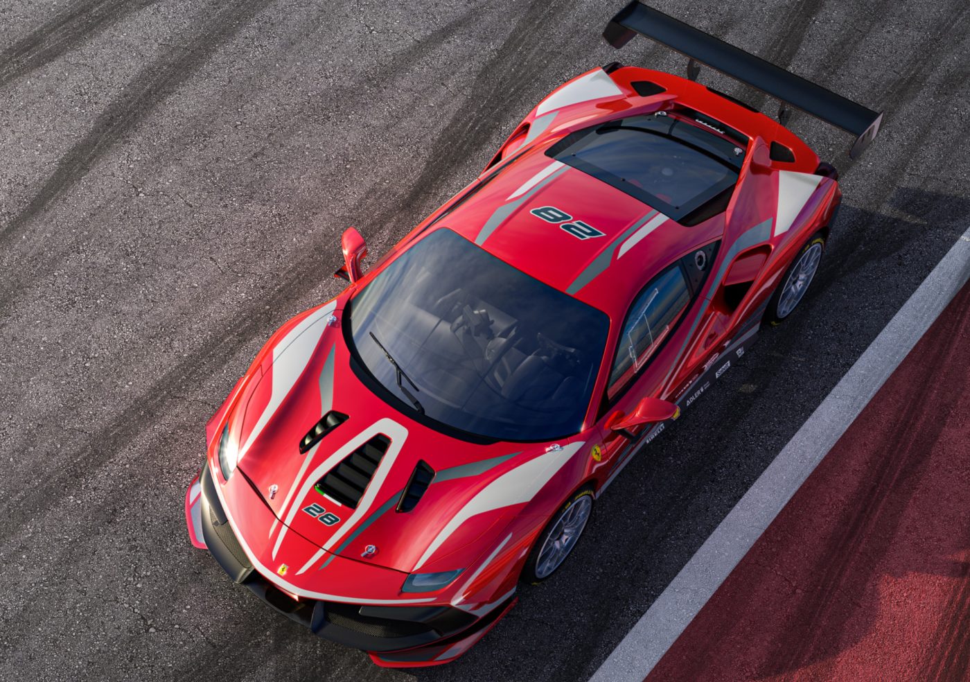 The Ferrari 488 Challenge Evo Debuts