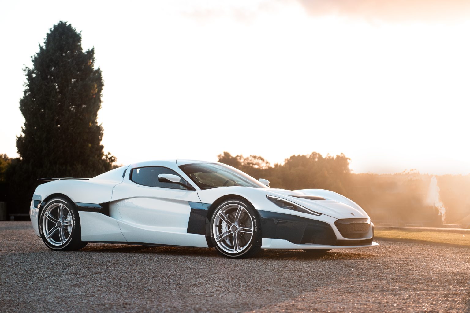 Rimac C_Two EV Hypercar Testing On Track [VIDEO] | SuperCars.net