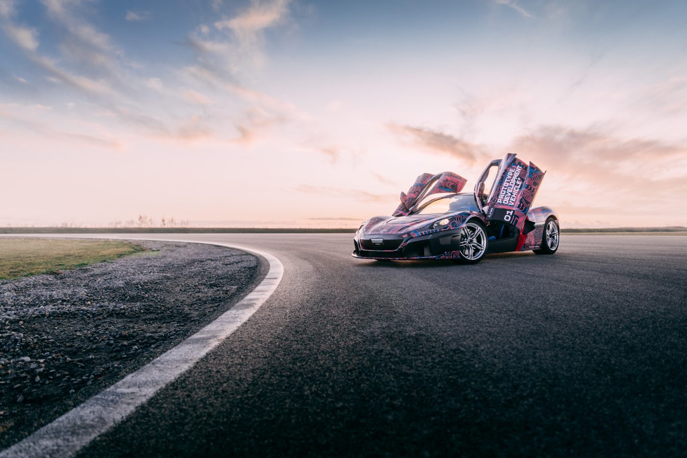Rimac C_Two EV Hypercar Testing On Track [VIDEO] | SuperCars.net
