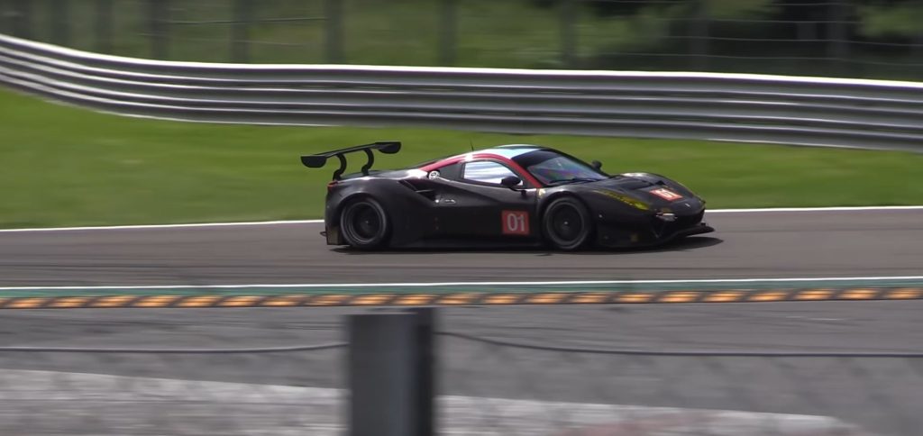 Watch The Ferrari 488 GTE 2016 & 488 GTE EVO Testing At Monza