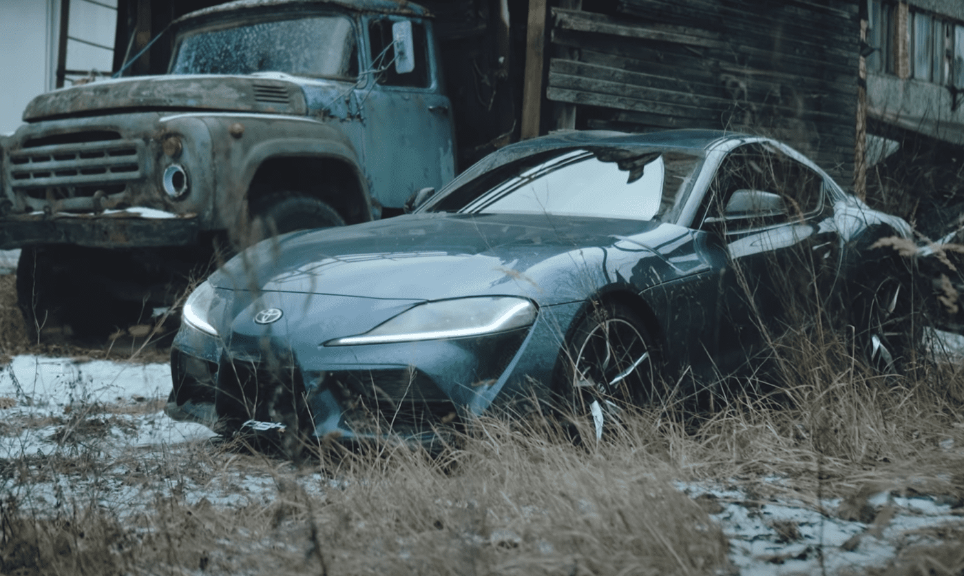 Watch a 2020 Toyota Supra Go Crazy in a Forest